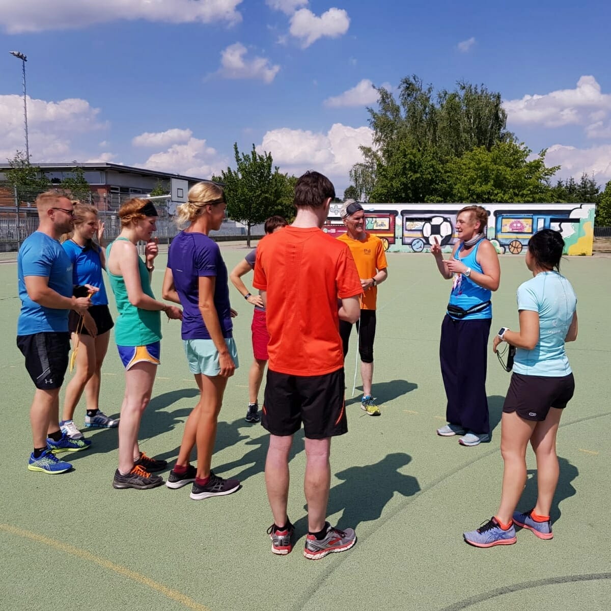 Lauftandem Blind-Running-Guide - Inklusion blinder Läufer